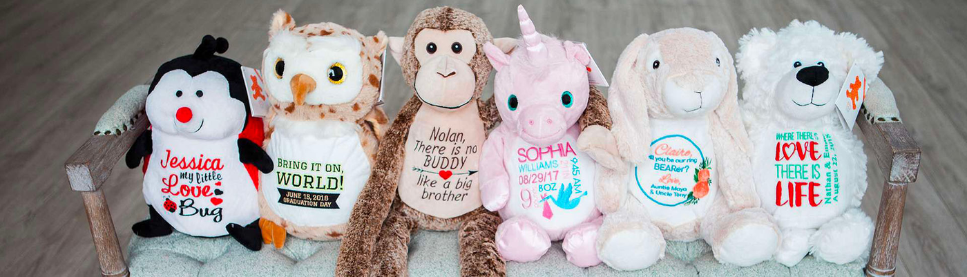 Peluches - BRODERIE PRECISION